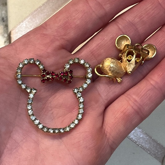 Jewelry | Minnie Mouse And Avon Mouse Brooch | Poshmark